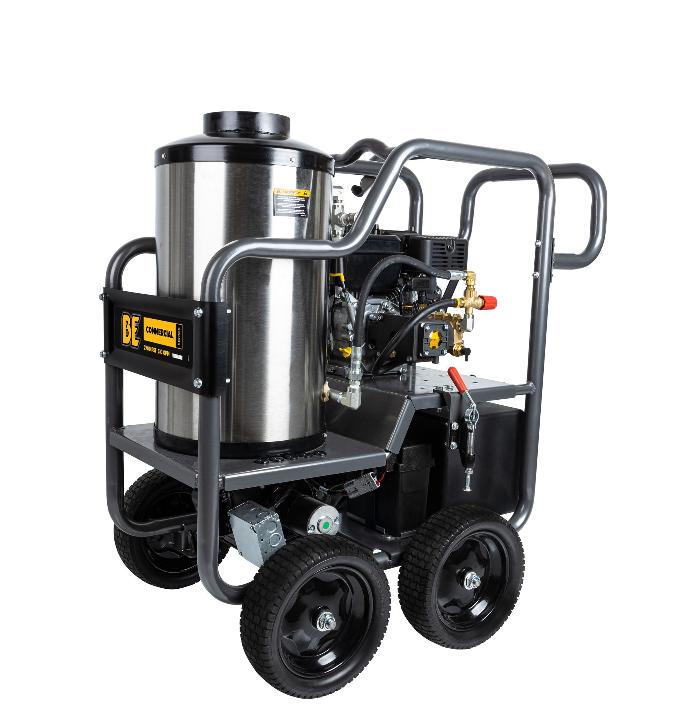 2,700 PSI - 3.0 GPM HOT WATER PRESSURE WASHER WITH VANGUARD 200 ENGINE ...